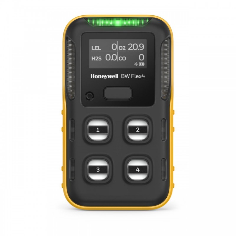 Honeywell BW Flex4 系列便携式无线四气体检测仪-珠海司福斯特科技